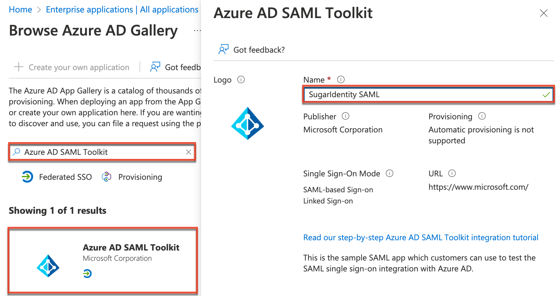 Configuring SSO With Azure Using SAML - Sugar Support