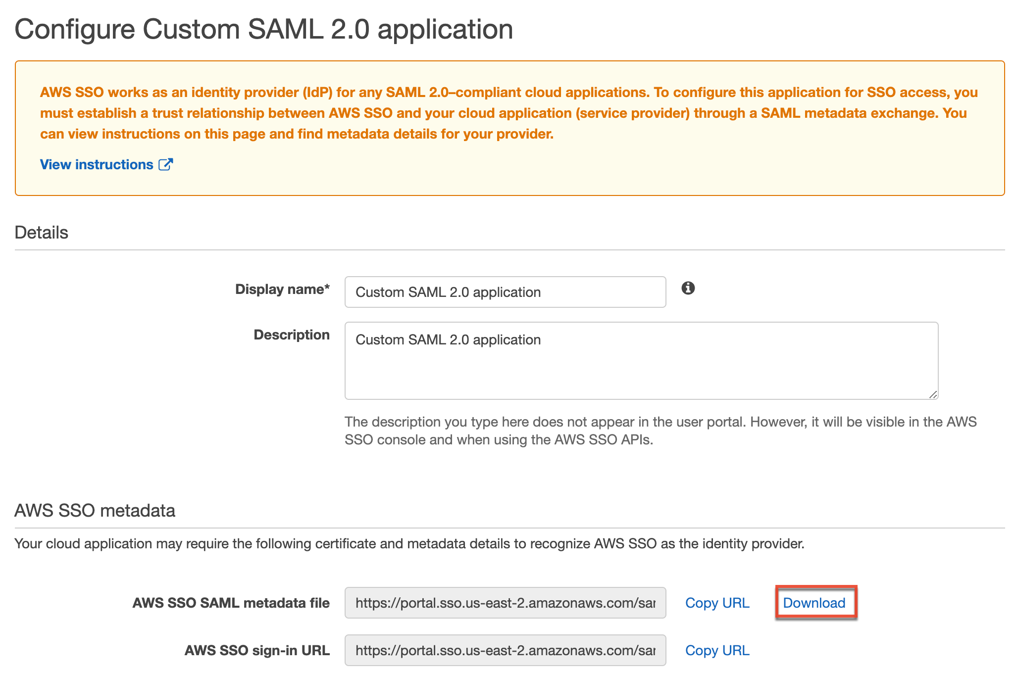 Configuring SSO With AWS Using SAML - SugarCRM Support Site